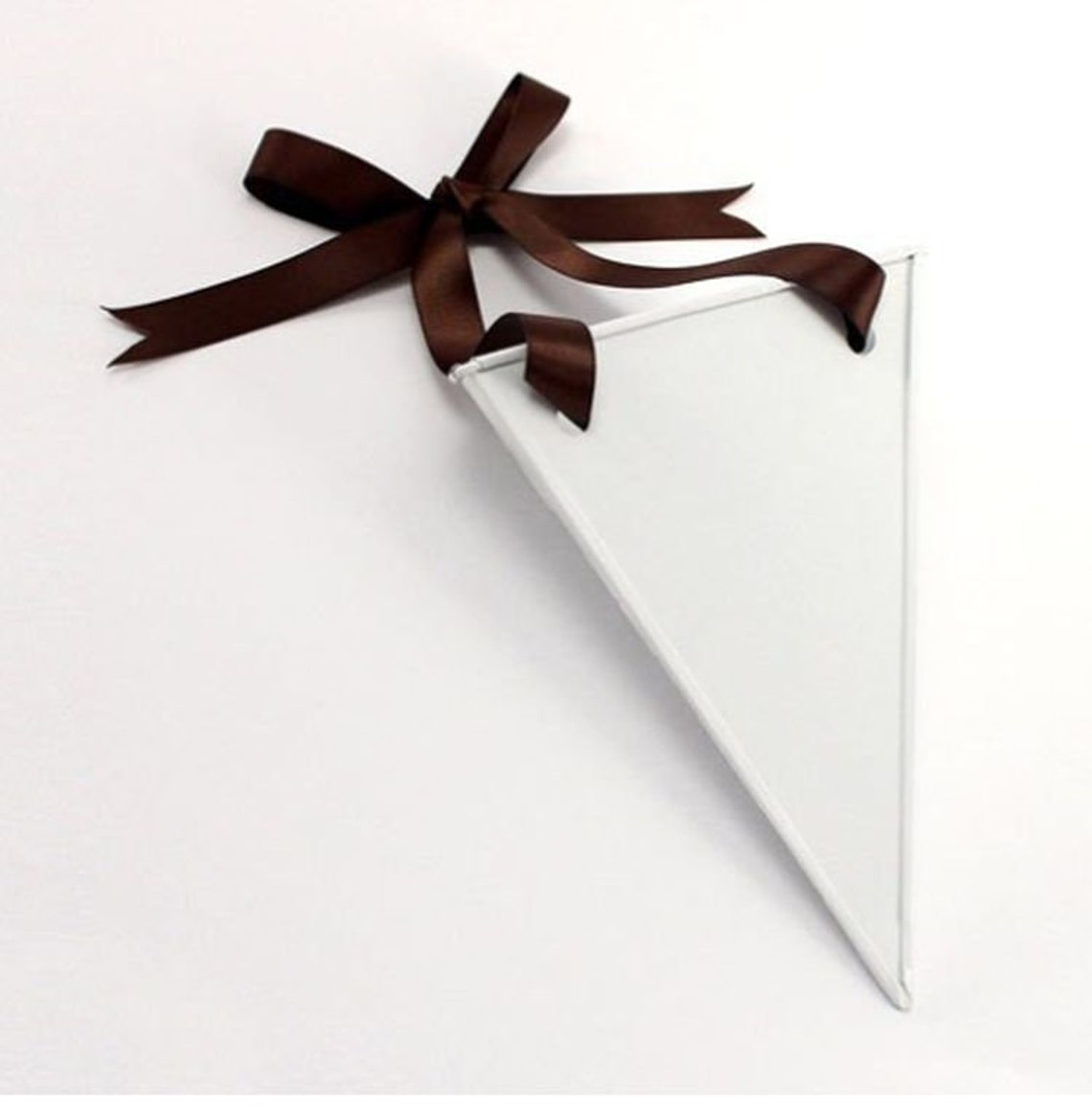 Wedding Flower Cones Set of 4 Metal With Embossed Rose | Etsy