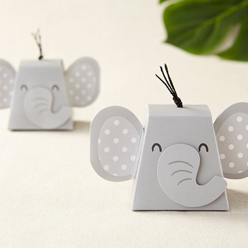 Elephant Favor Box - Etsy