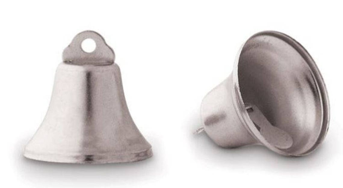 Silver Kissing Bells Set of 24 Mini Ring for a Kiss - Etsy