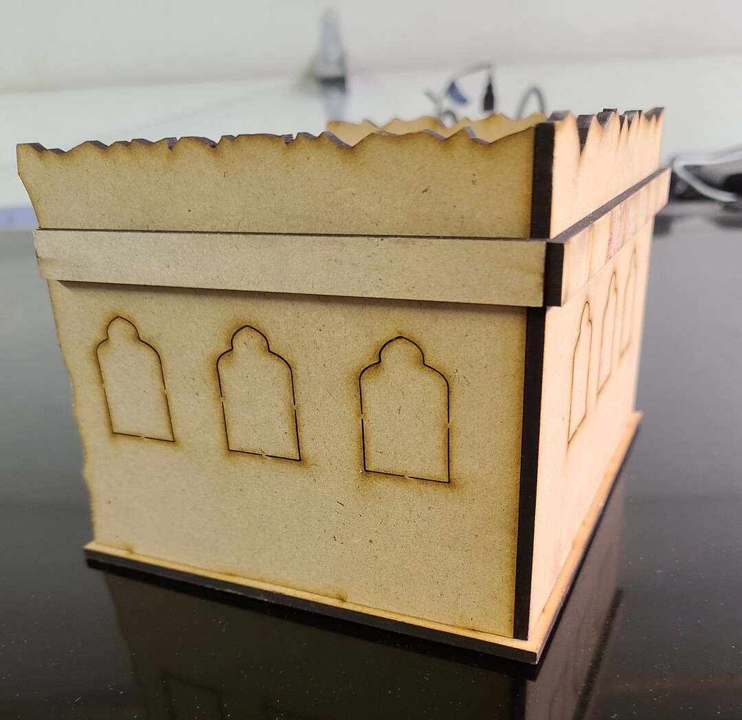 Ruined Small Square Building - Etsy