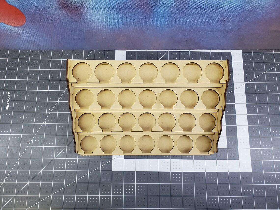 28 Bottle Testor Createfx Paint Rack - Etsy Canada