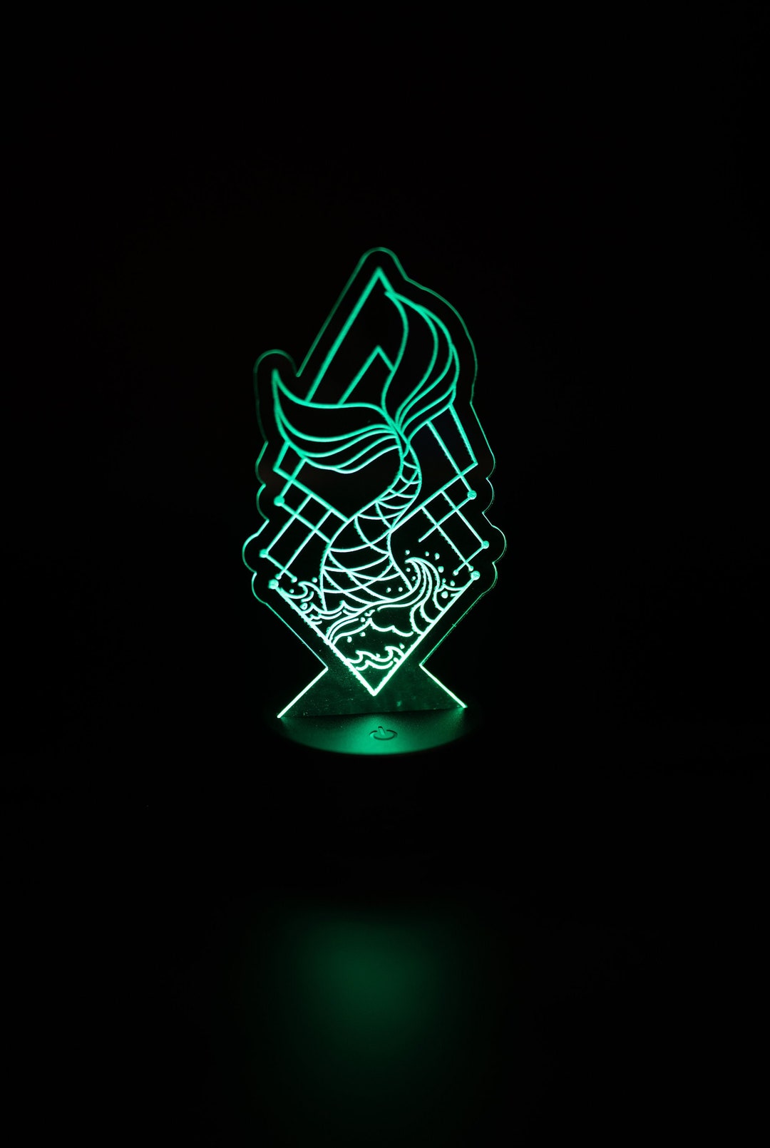 LED Mermaid Tail Light - Etsy
