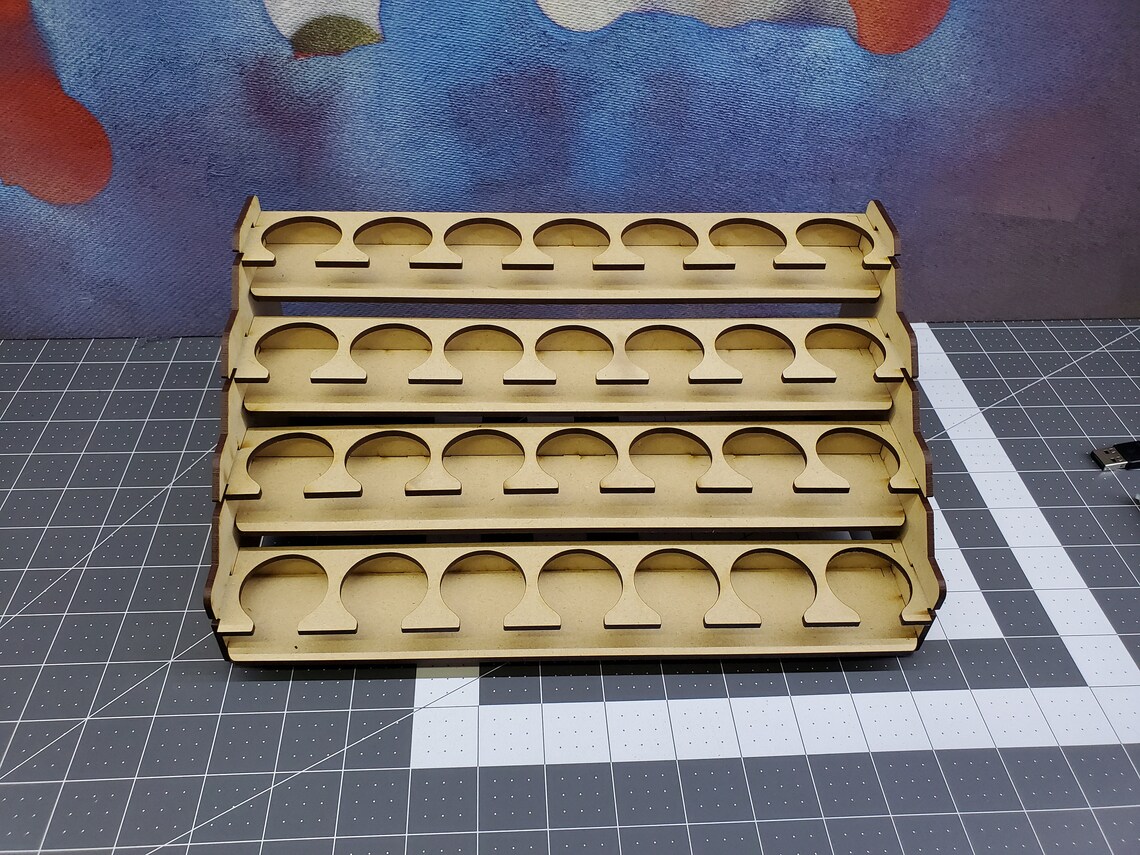 28 Bottle Testor Createfx Paint Rack - Etsy