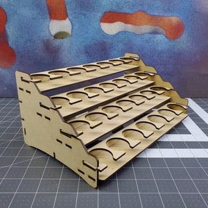 28 Bottle Testor Createfx Paint Rack - Etsy