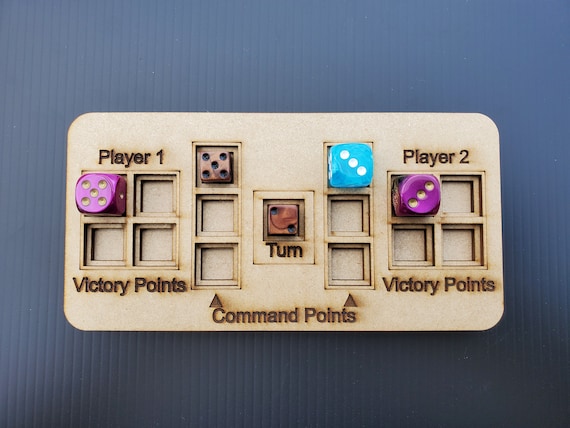 Command Point Tracker MDF Warhammer 40K | Etsy