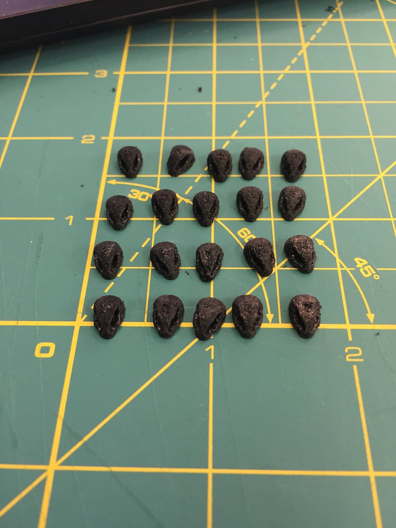 3D Printed Alien Skulls - Etsy