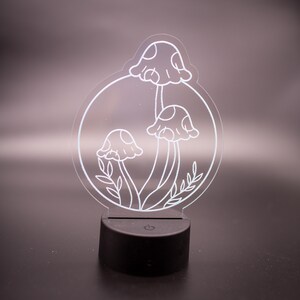 LED Mushroom Light - Etsy