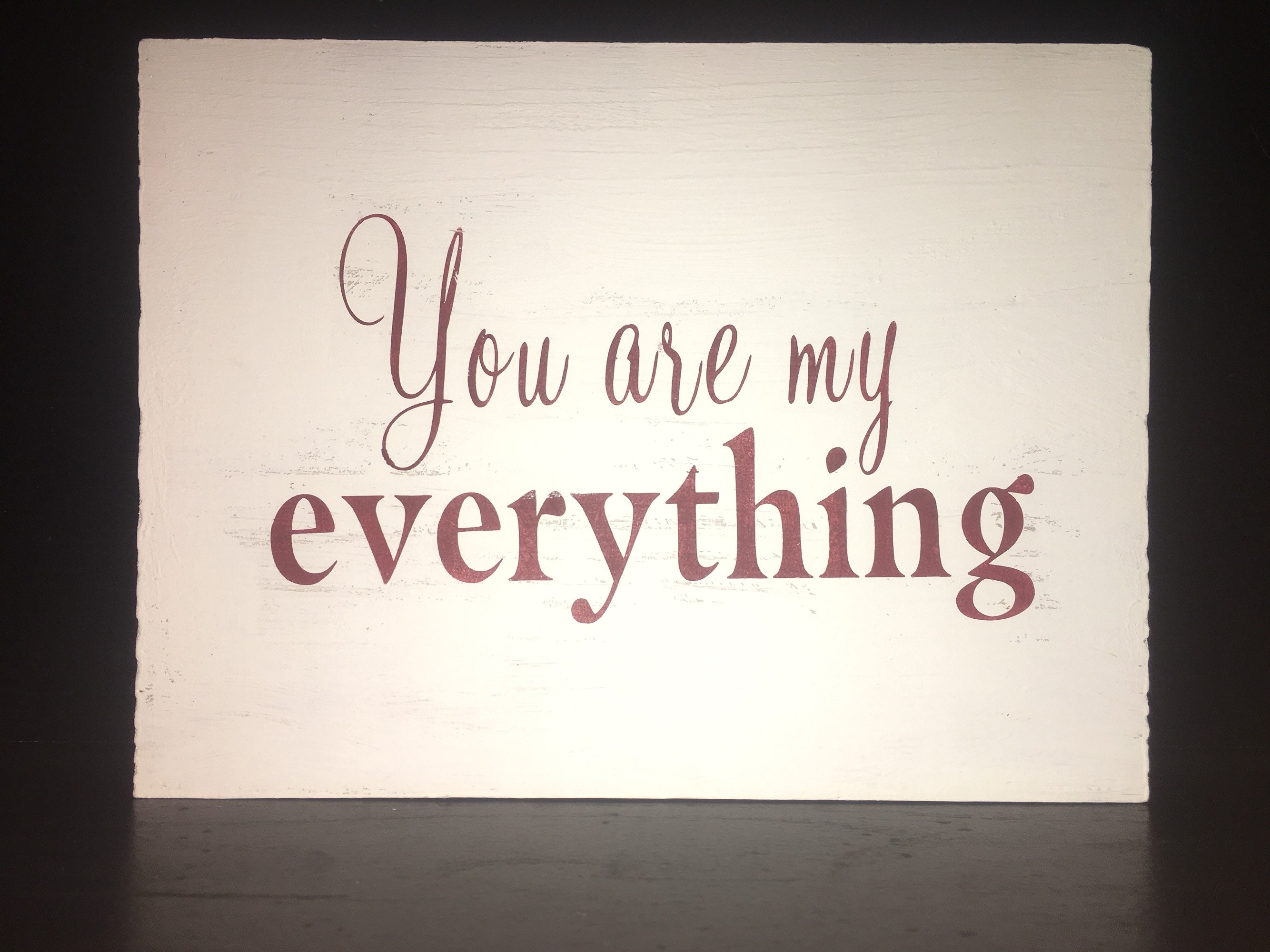 You Are My Everything - Etsy