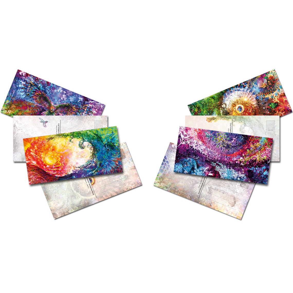 Postcard & Stickers - Big Mix Pack - Etsy