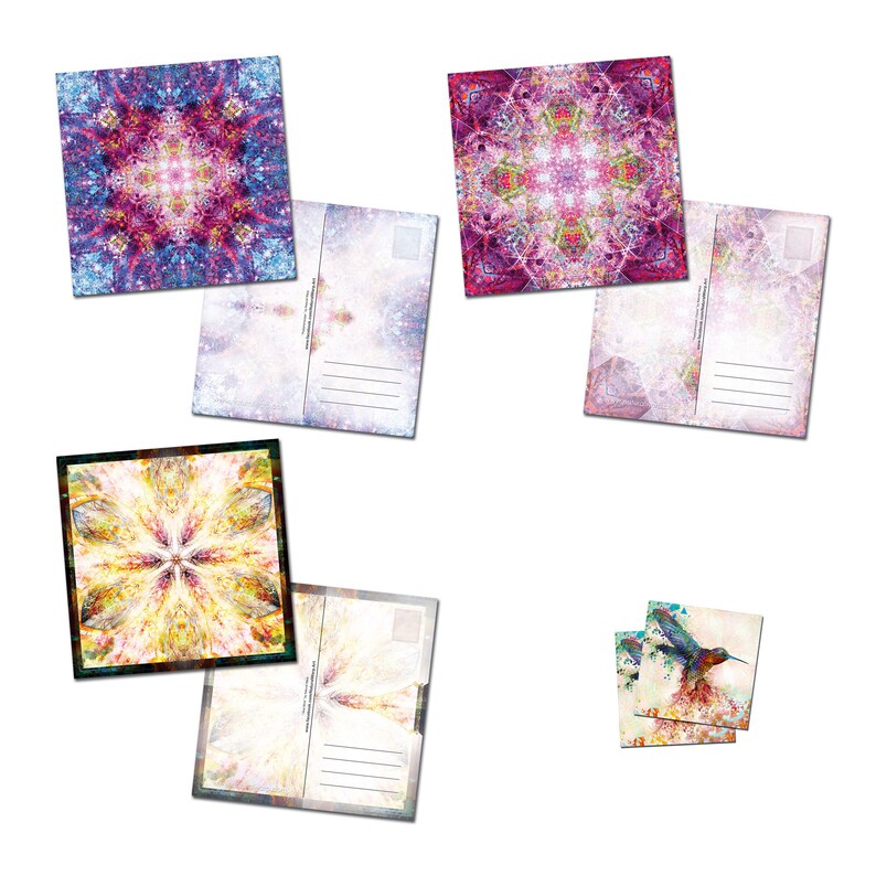 Postcard & Stickers - Big Mix Pack - Etsy