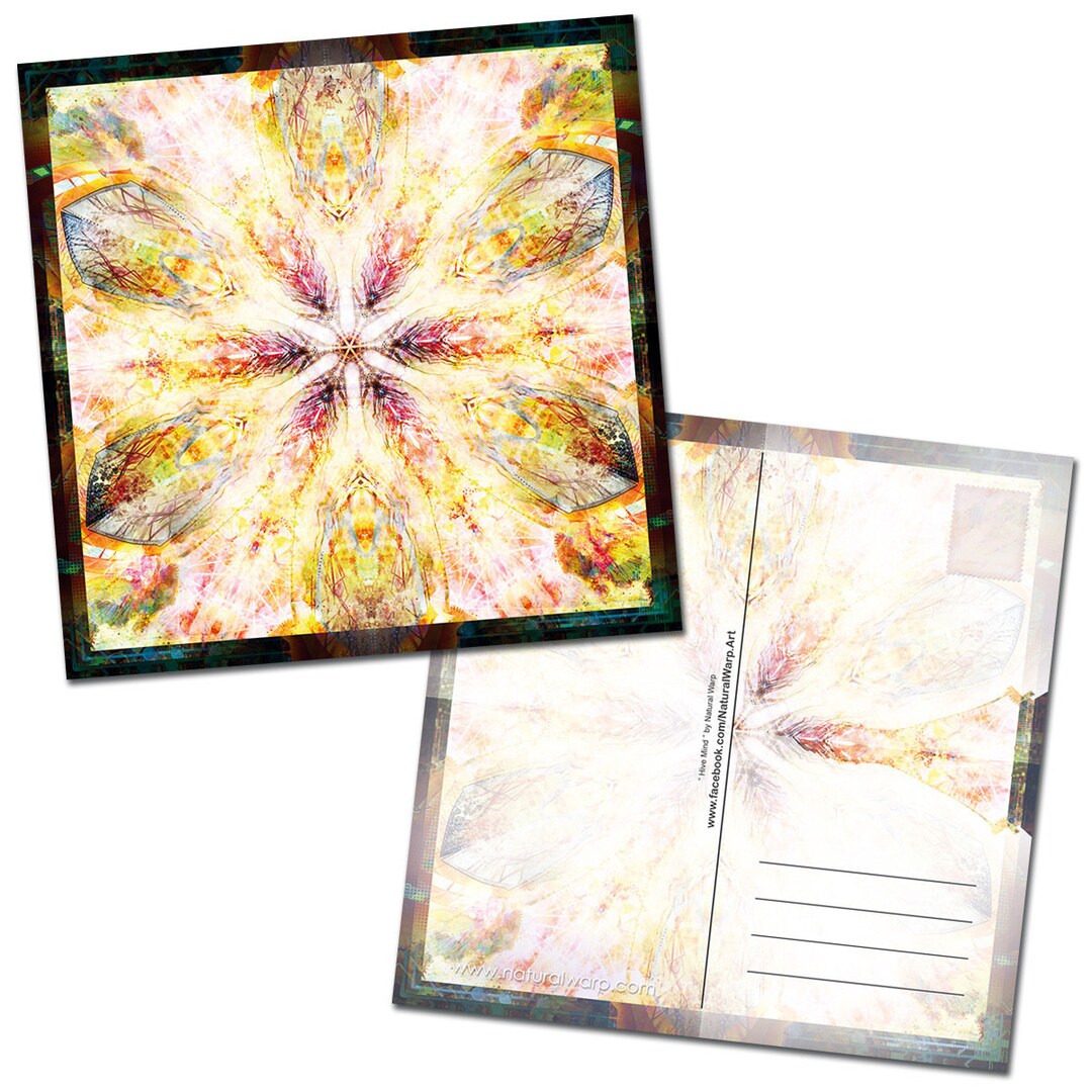 Postcard Pack - " Hive Mind " - Etsy