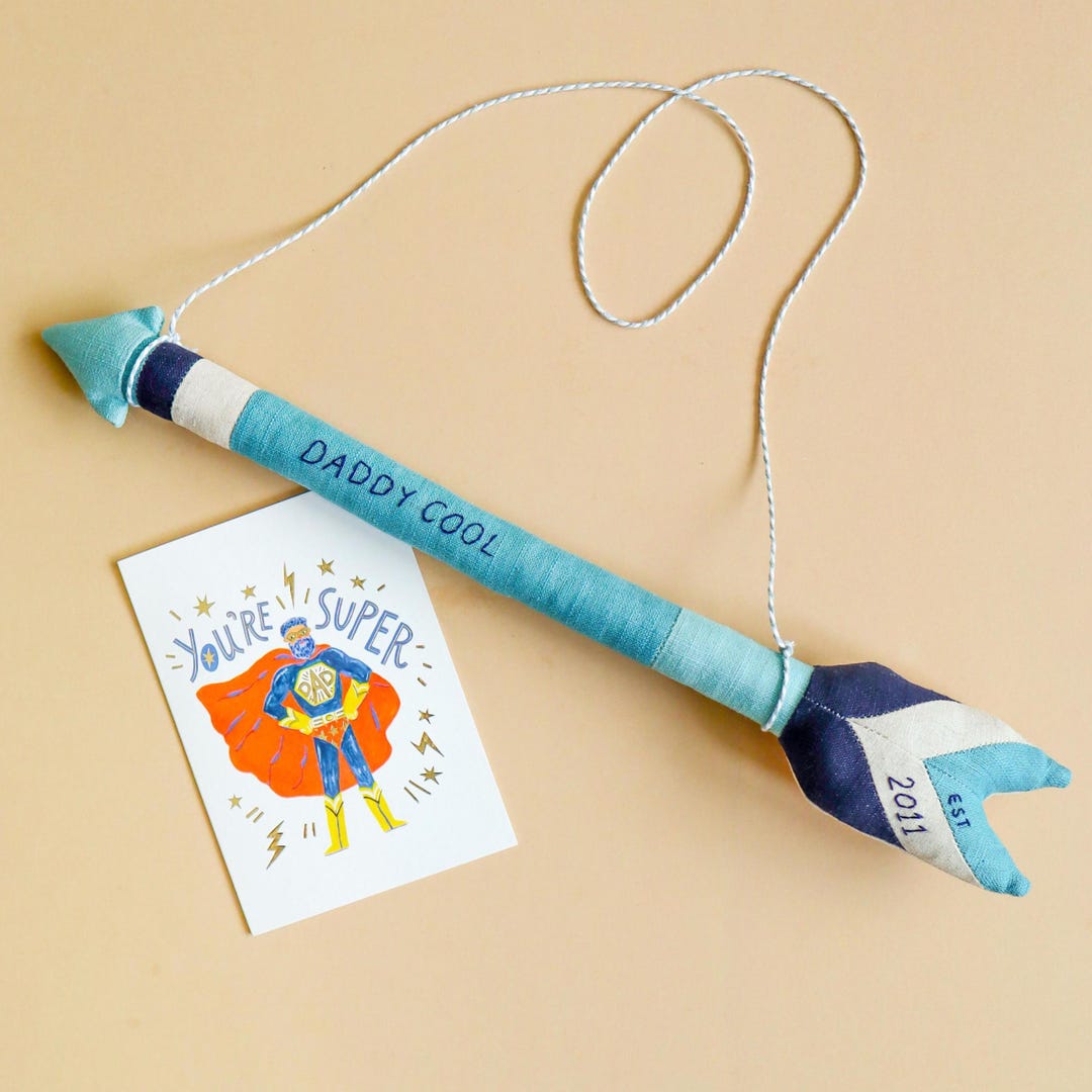 Personalised Daddy Cool Arrow Decor / Father's Day Gift / Gift for Dad ...