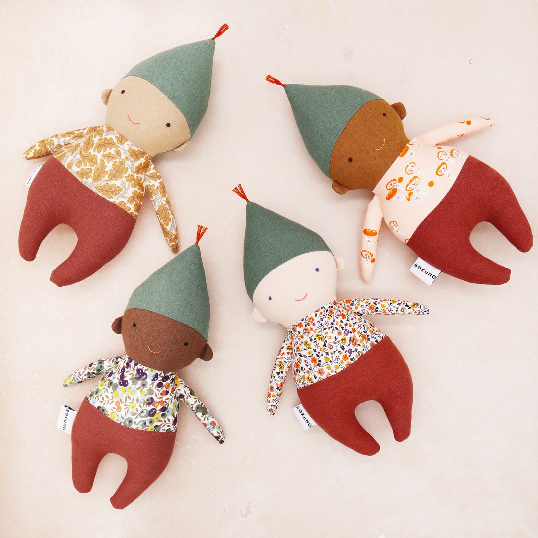 Woodland Gnome Fairy Doll / Diversity Children Toy / Vitiligo Albino ...