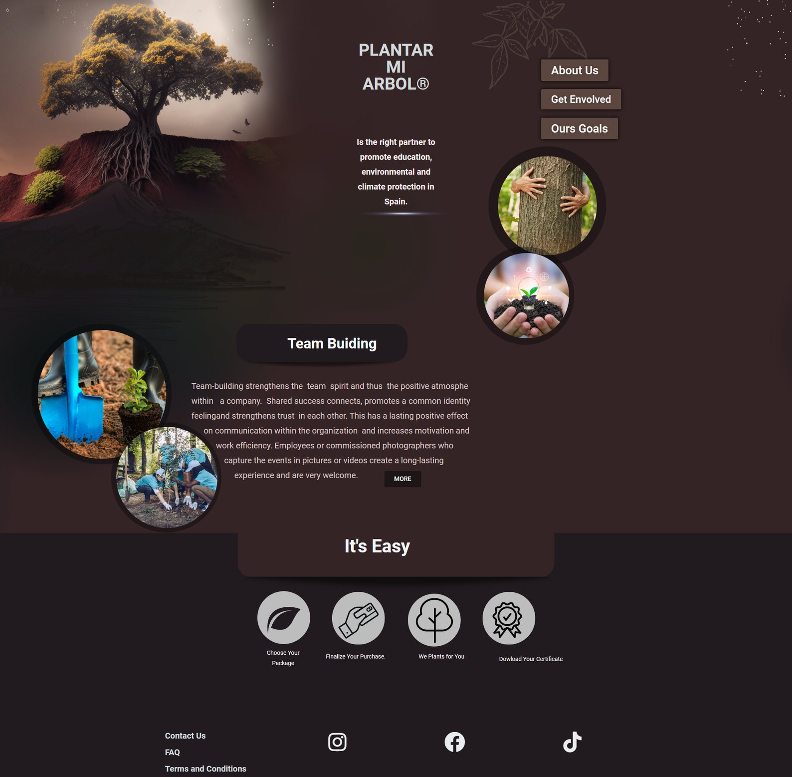 Environment Website Template Kit | Elementor | Customizable Wordpress ...