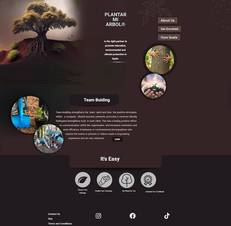 Environment Website Template Kit | Elementor | Customizable Wordpress ...