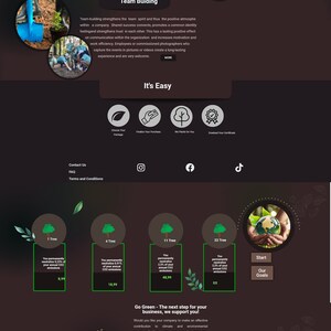 Environment Website Template Kit | Elementor | Customizable Wordpress ...