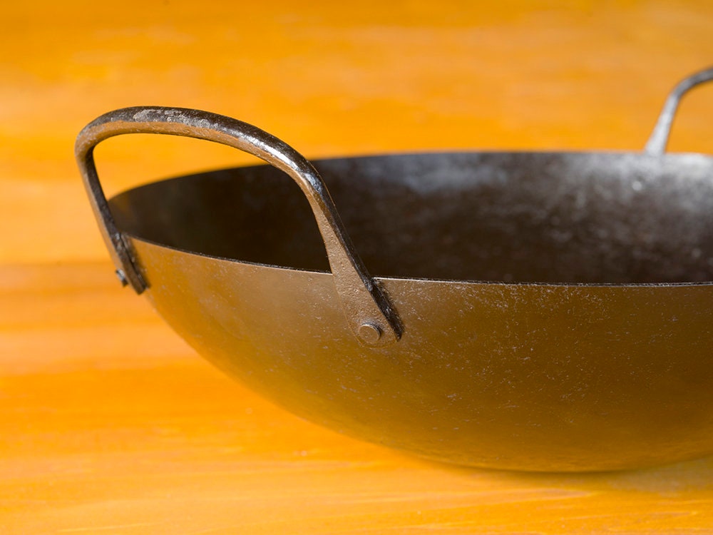 14" Real Classic Wok (guangdong Wok) Set "simple" - Etsy