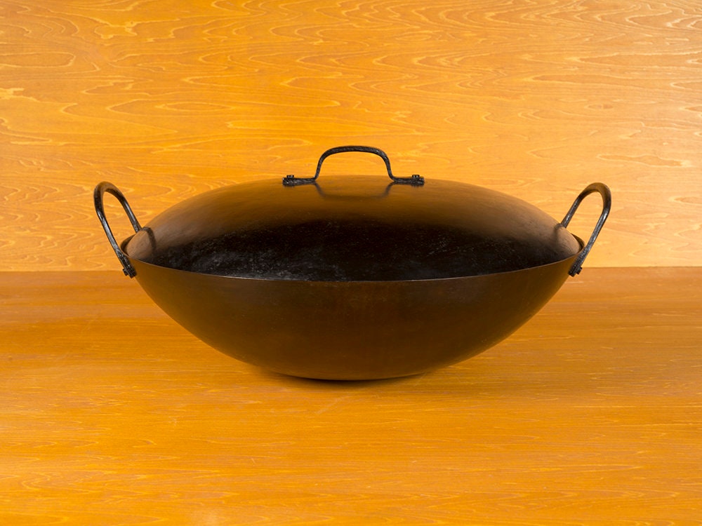 16" Real Classic Wok (guangdong Wok) Set "simple" - Etsy