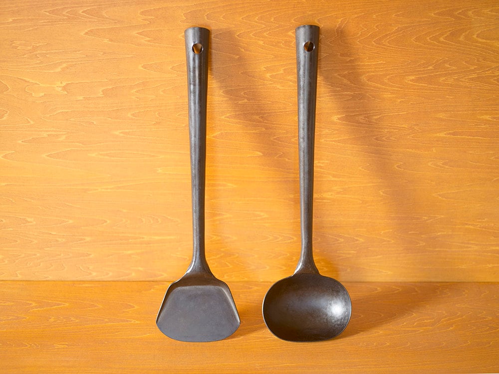 Real Classic Soup Ladle & Spatula Set - Etsy Singapore