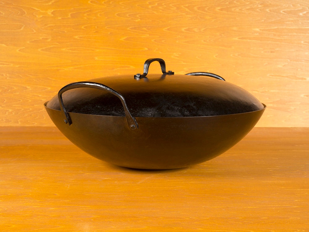 16" Real Classic Wok (guangdong Wok) Set "simple" - Etsy