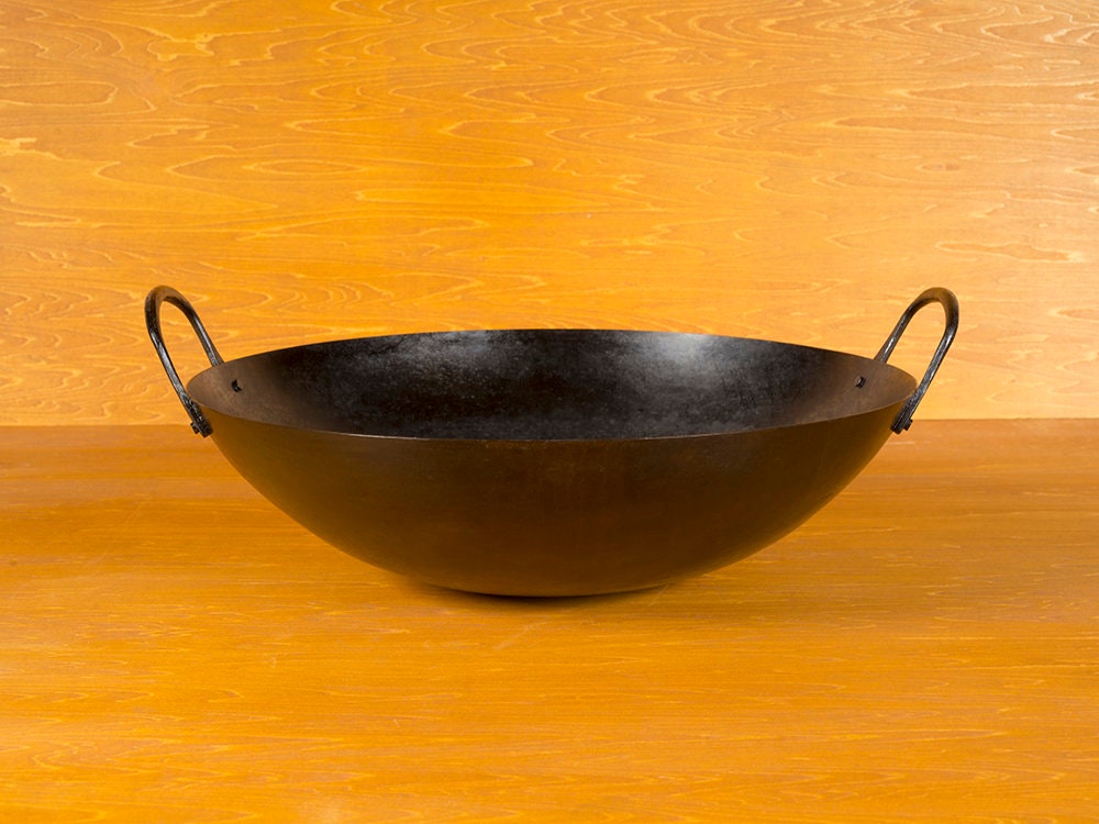 16" Real Classic Wok (guangdong Wok) Set "simple" - Etsy