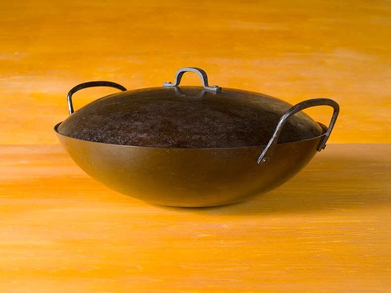14" Real Classic Wok (guangdong Wok) Set "simple" - Etsy