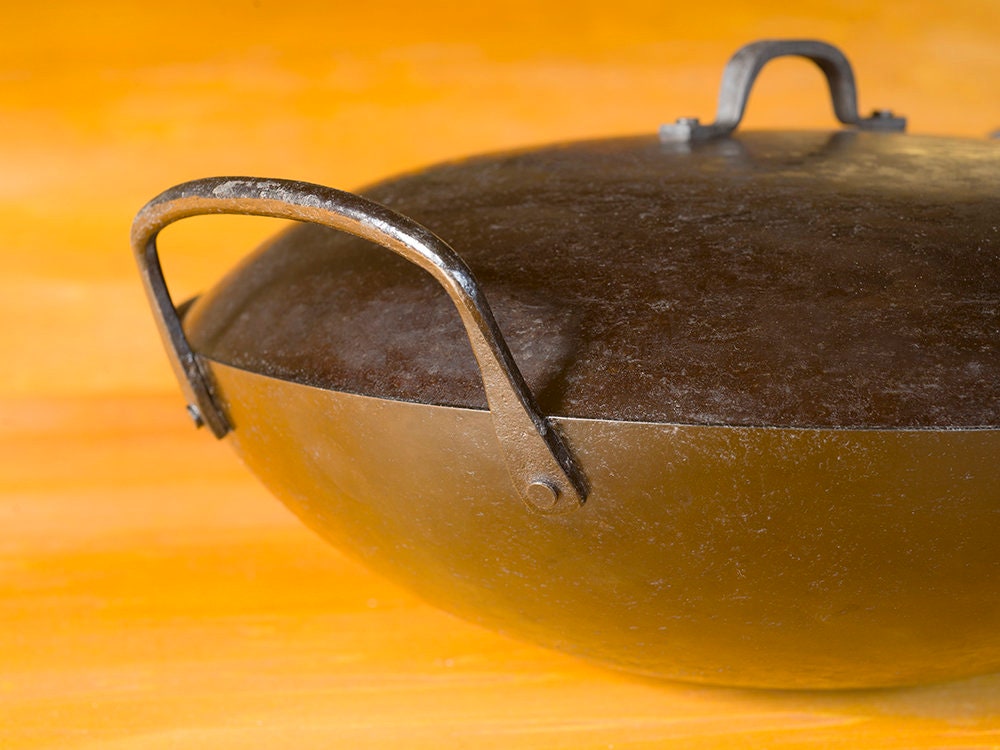 14" Real Classic Wok (guangdong Wok) Set "simple" - Etsy