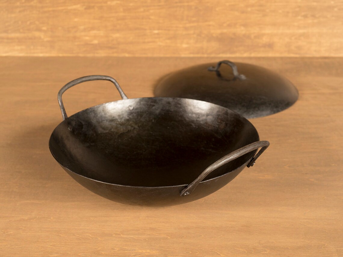 12 Real Classic Wok guangdong Wok Set simple - Etsy