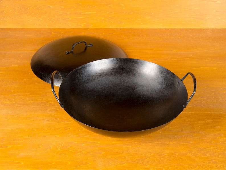 16" Real Classic Wok (guangdong Wok) Set "simple" - Etsy