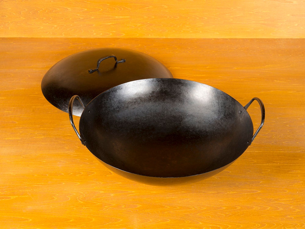 16" Real Classic Wok (guangdong Wok) Set "simple" - Etsy