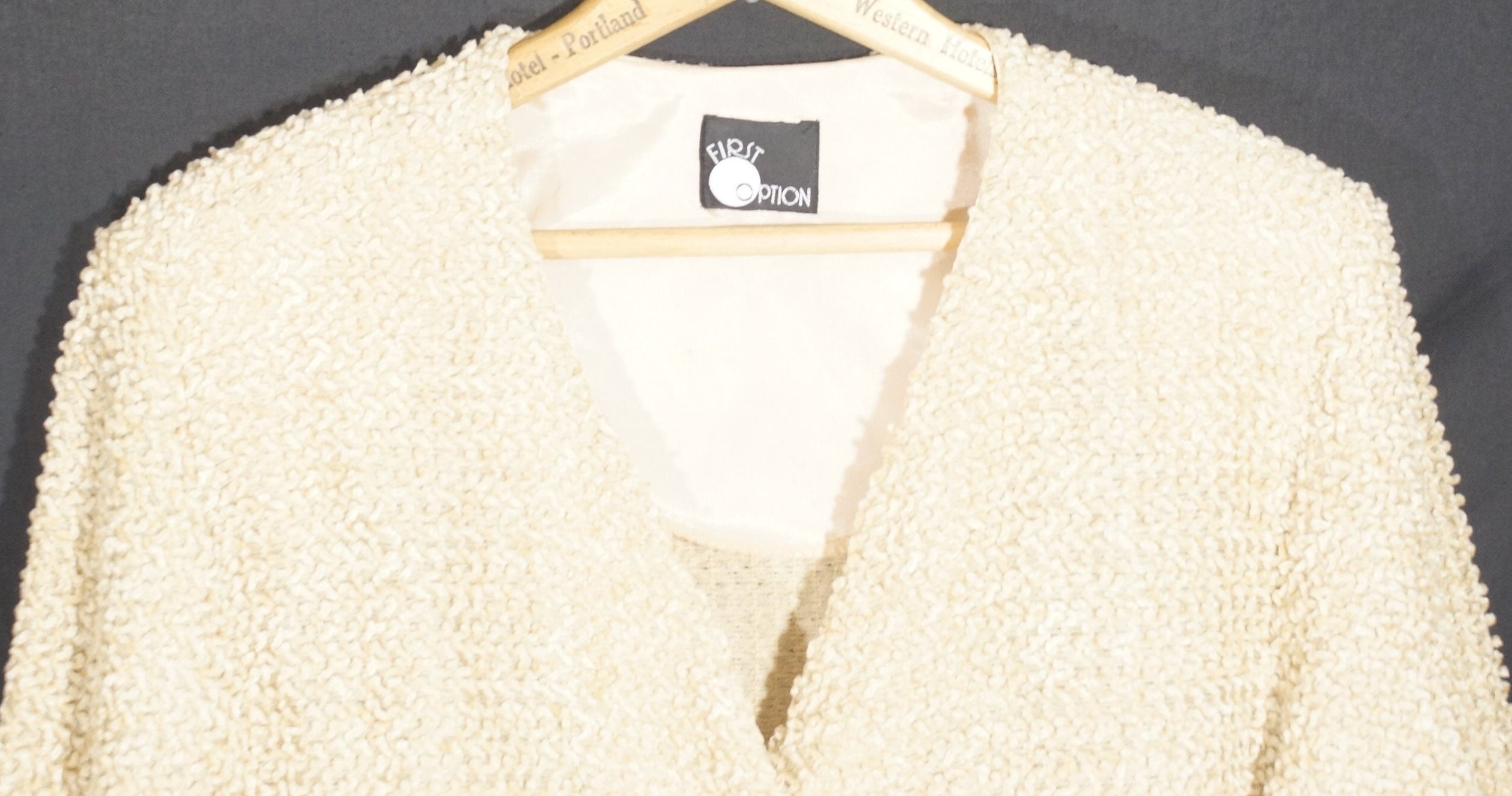 1980's Chenille Jacket Vintage Coat Blazer Textured Fuzzy - Etsy