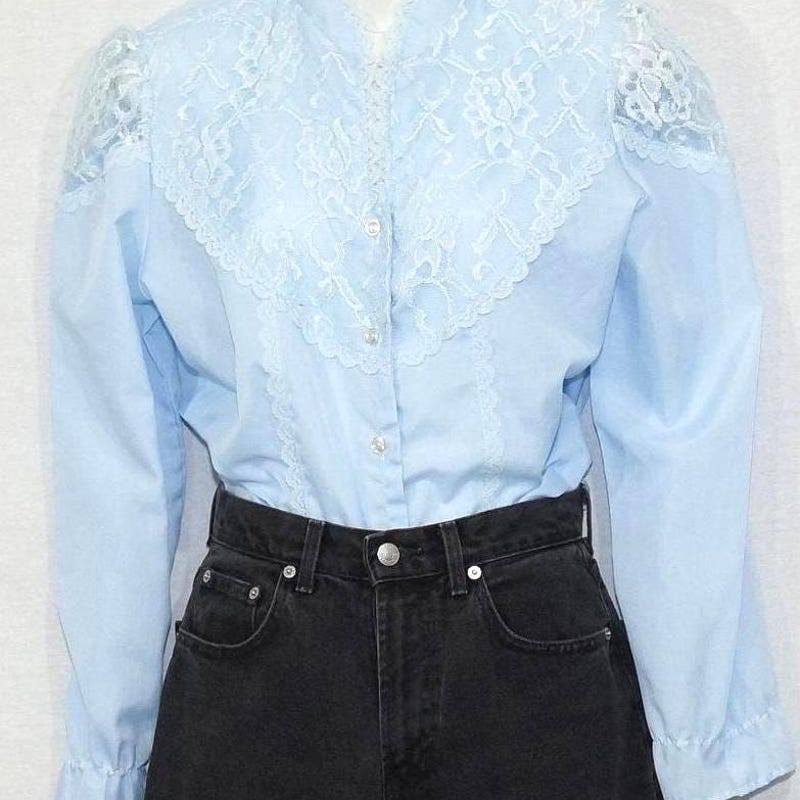 Victorian Top 1970s - Etsy