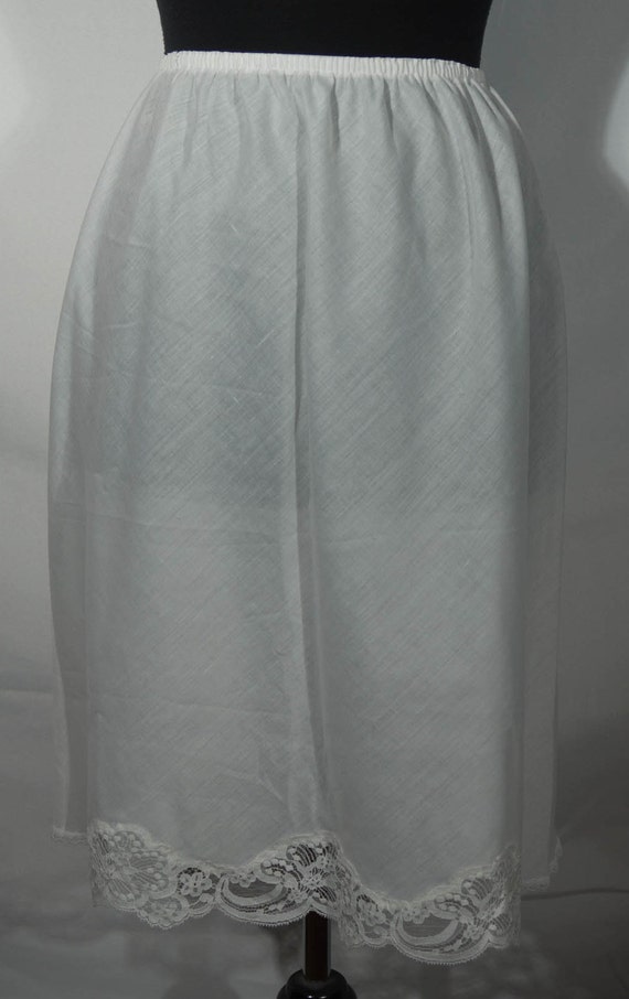 Vintage Half Slip 60s Wonder Maid Fine Lingerie, Unio… - Gem