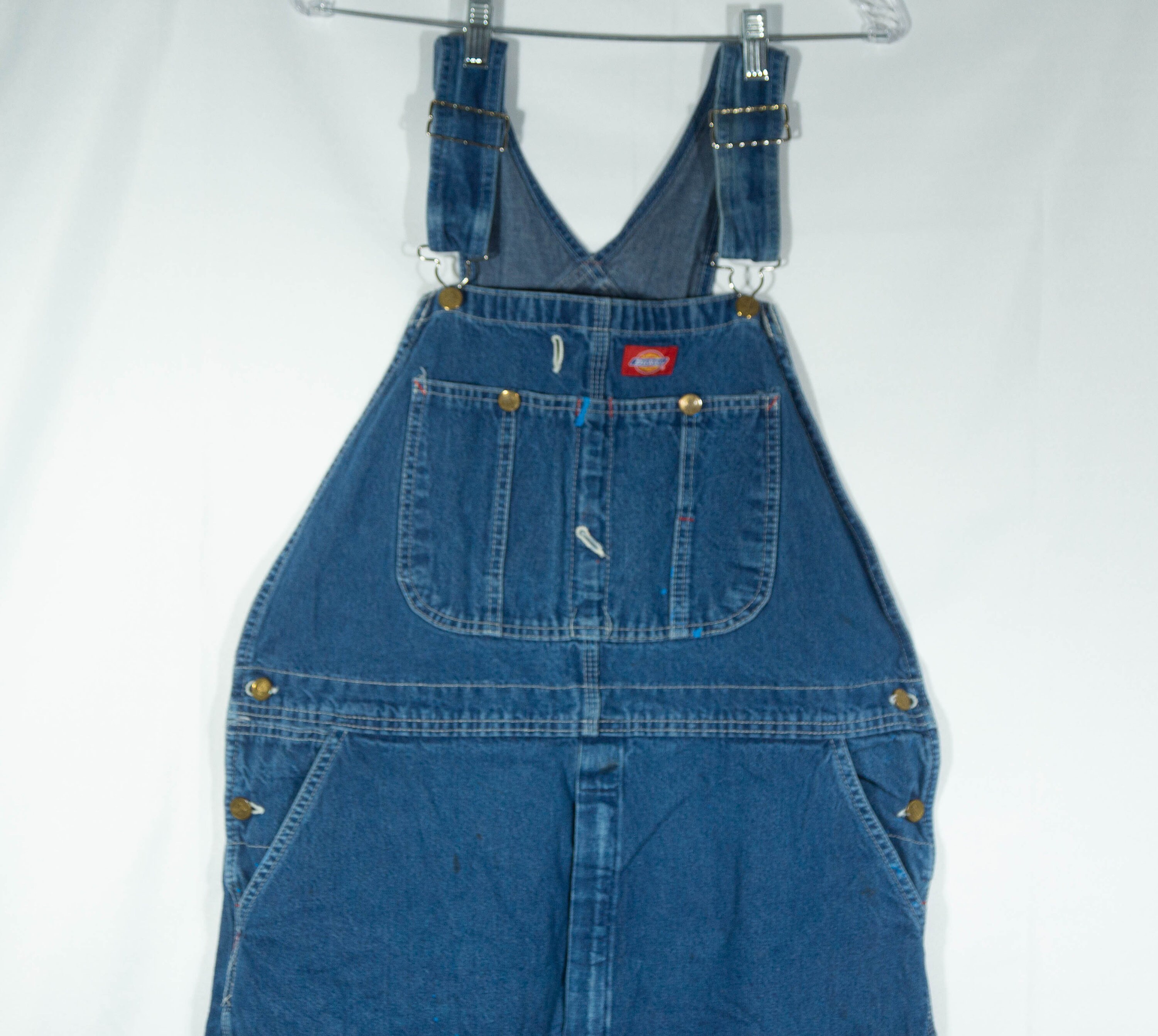 Vintage Dickies Overalls 90s Dungarees Carpenter Work Jeans - Etsy