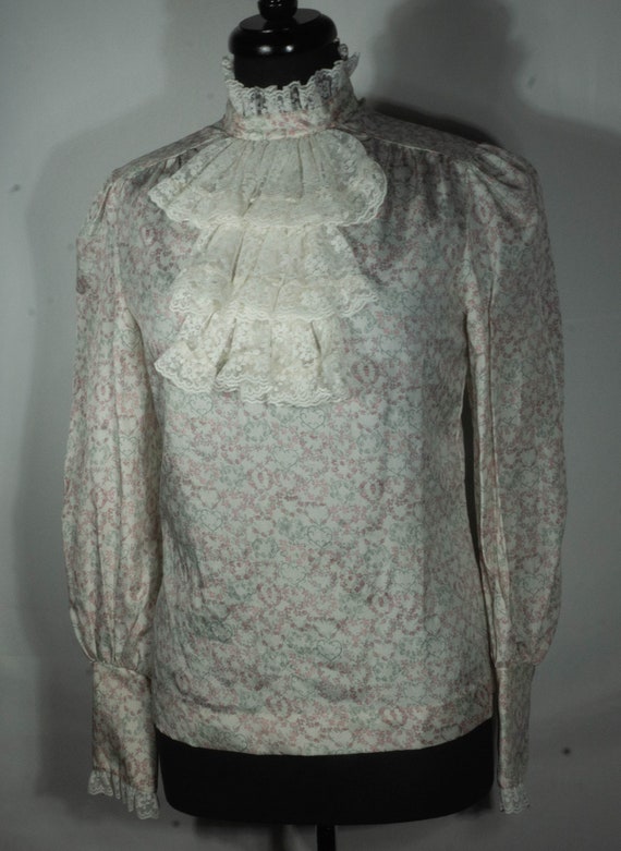 Vintage Pioneer Blouse Victorian Western Frontier Sty… - Gem