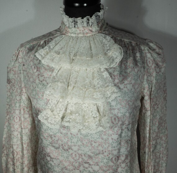 Vintage Pioneer Blouse Victorian Western Frontier Sty… - Gem