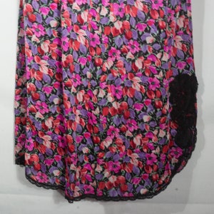 Vintage Vanity Fair Half Slip 1970's Lingerie Skirt RARE Floral Print ...