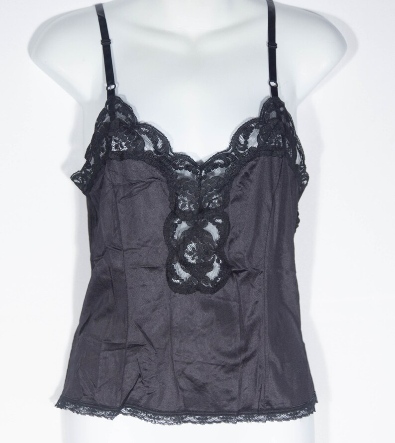 Vintage Camisole 80s Made in USA Slip Top Cami - Etsy