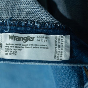 Vintage Wranglers 80s Made in USA Jeans Western Cowboy Bootcut Ranch ...