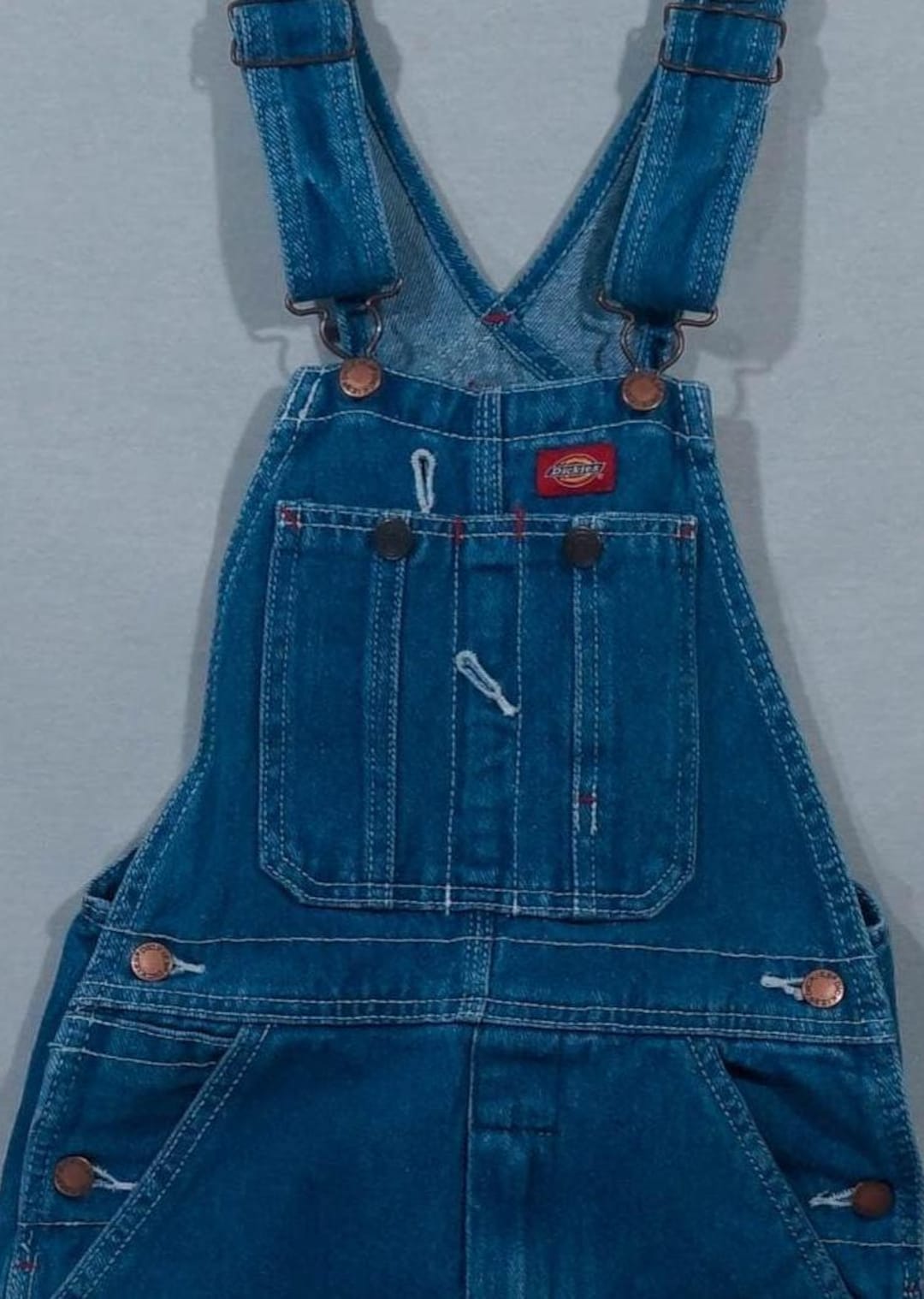 Vintage Dickies Kids Overalls Jeans Little Kids Dungarees 80's 90's ...