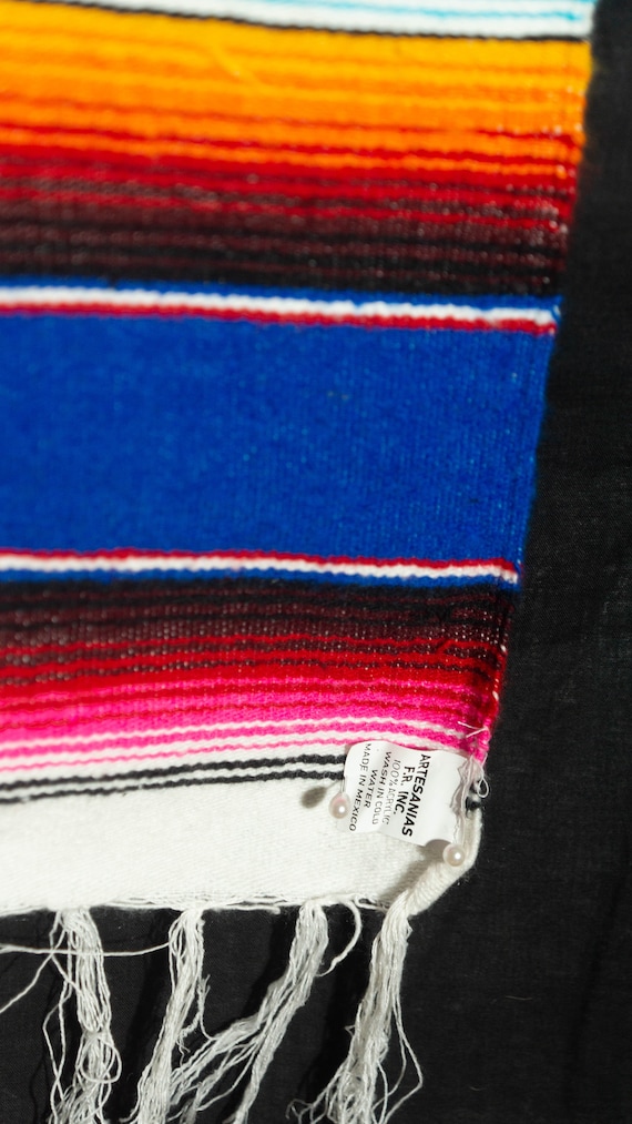 Southwestern Serape Poncho Vintage Little Vaquero Cow… - Gem