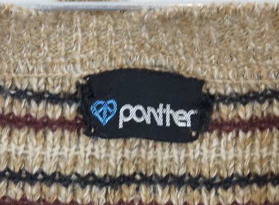 1970's Sweater Vintage Panther Label Pullover Long Sl… - Gem
