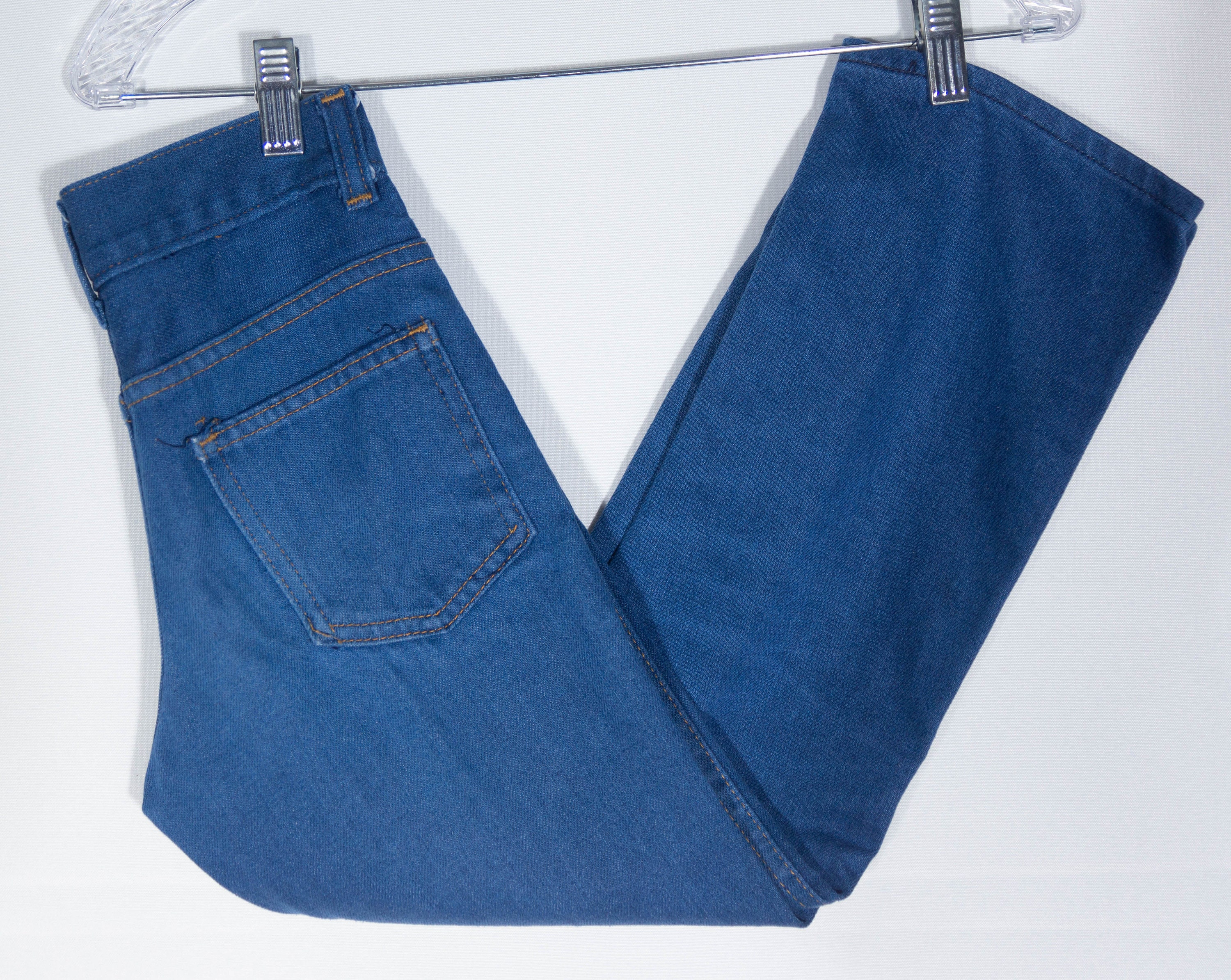 Vintage Kids Jeans 70s Bootcut Jcpenney Label vintage Size - Etsy