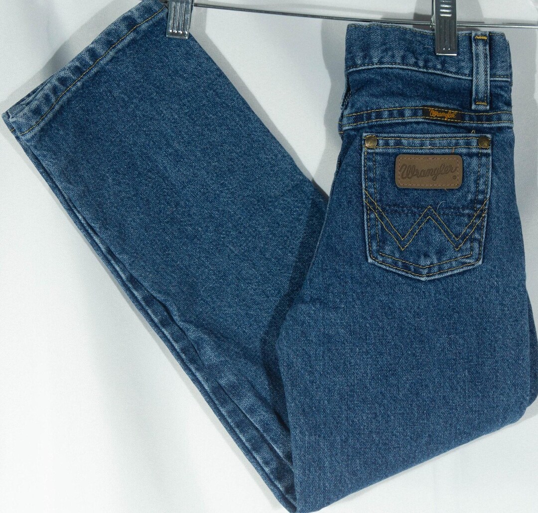 Vintage Kids Wrangler's Western Wear Jeans 80s 90s Cowboy Bootcut ...