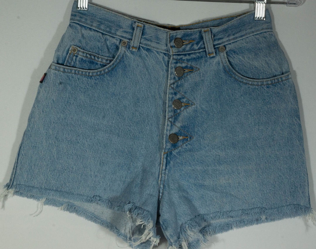 Sasson Jeans Cutoffs Vintage Shorts 80s Cut Offs Button Down Fly Ooh La ...