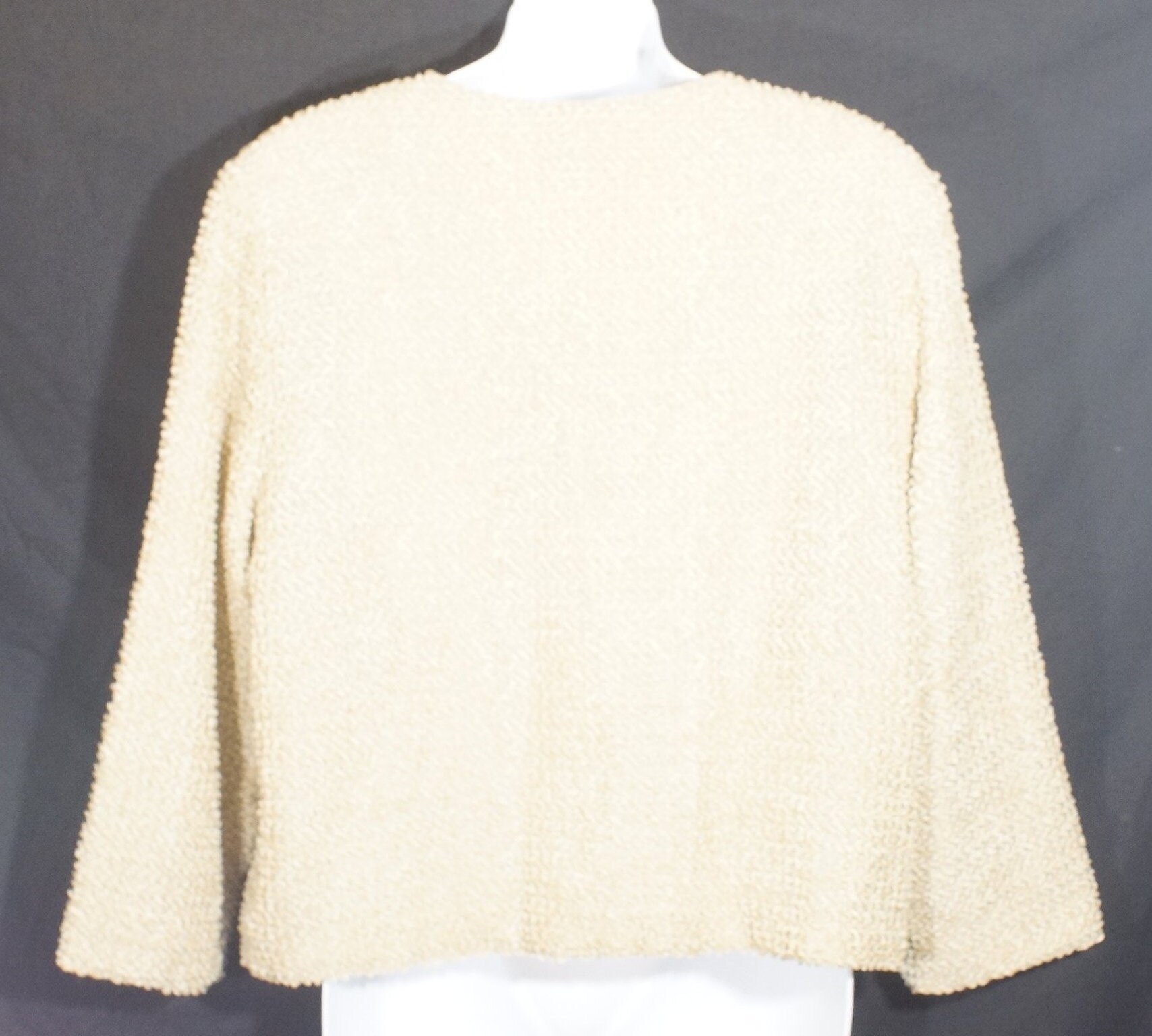 1980's Chenille Jacket Vintage Coat Blazer Textured Fuzzy - Etsy