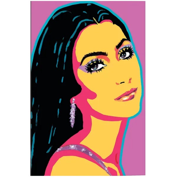 Pop Art Cher - Etsy