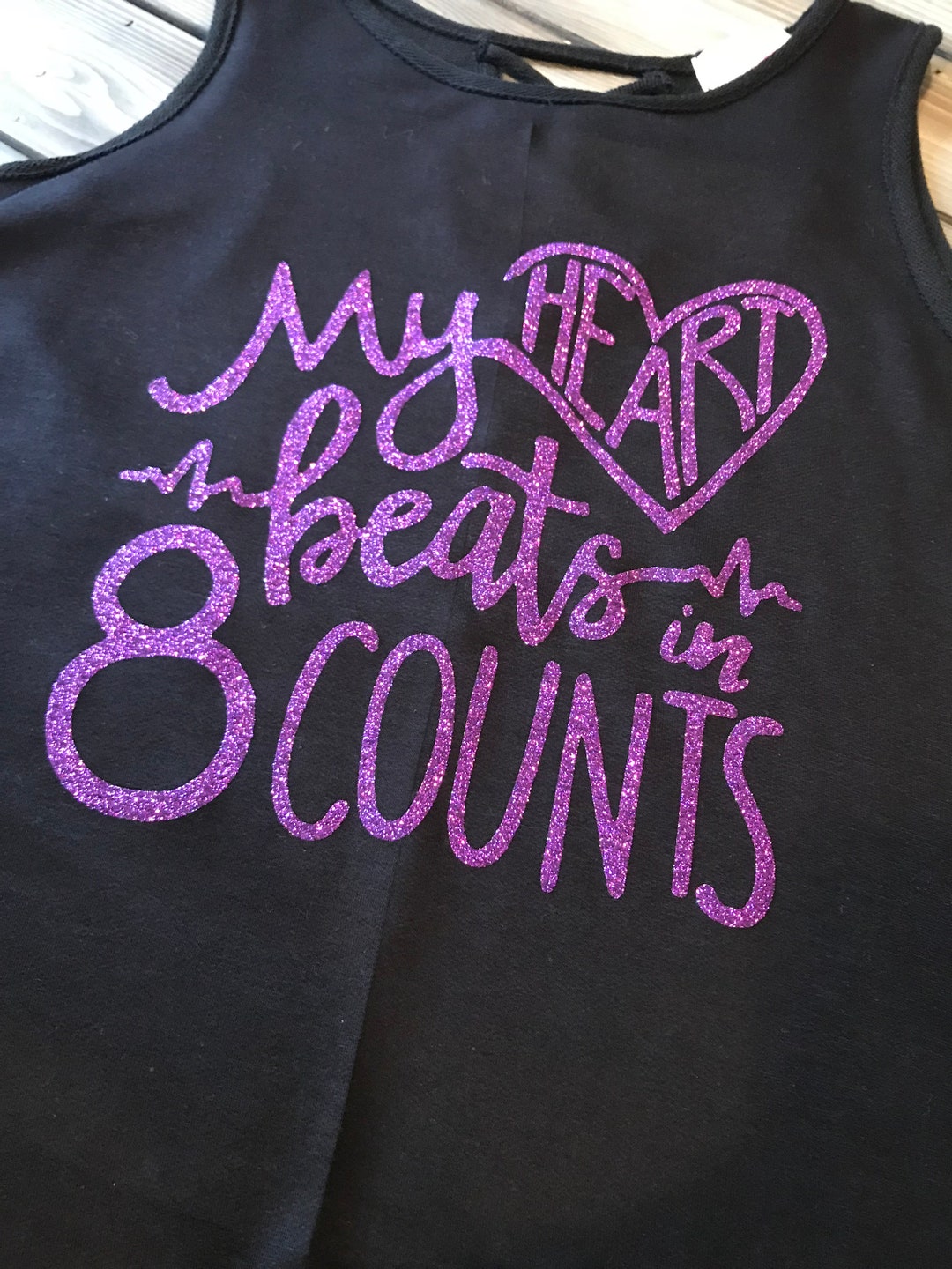 Girls Dancewear Dance Tank Top 8 Counts Tank Top Dance - Etsy