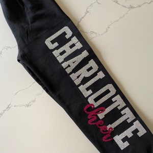 Cheer Sweatpants, Cheer Gifts, Cheer Pants, Personalized Sweatpants ...