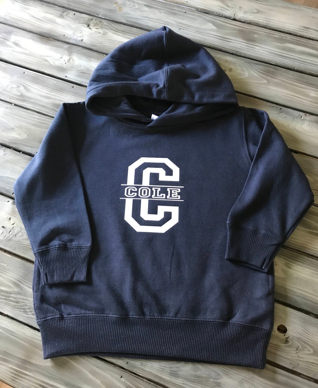 Personalized Monogram Hoodie, Hoodies for Kids, Monogram, Toddler ...